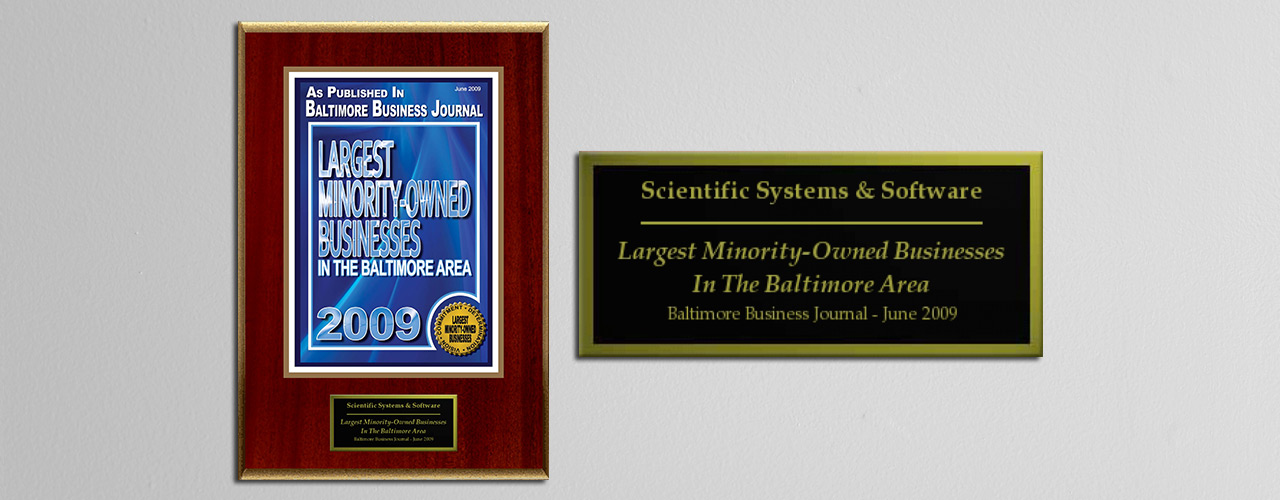 2009 – SSSi named one of the “Largest Minority-Owned Businesses In The ...
